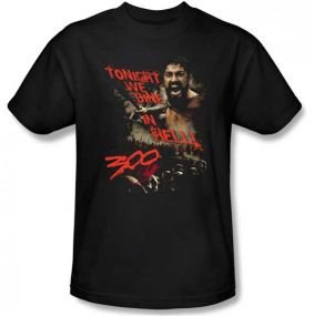 300 T-Shirt - 300 Movie Tee Shirt - Three Hundered Tees
